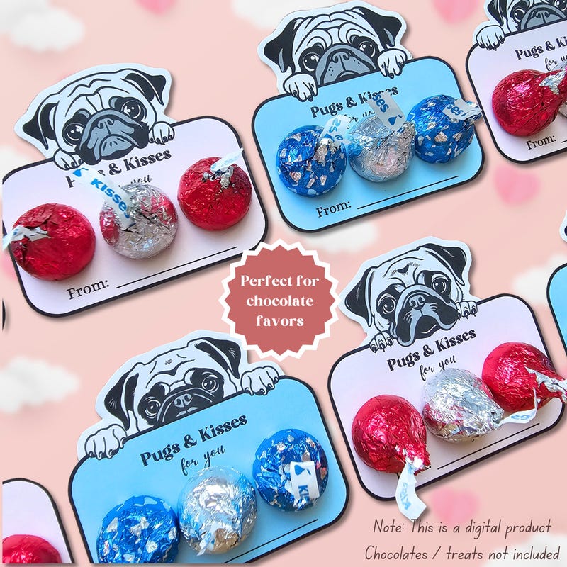 Pug Valentine - Etsy