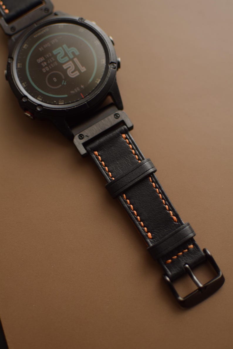 Garmin Watch Strap With Quickfit Handmade ( Custom Listing ) - Etsy