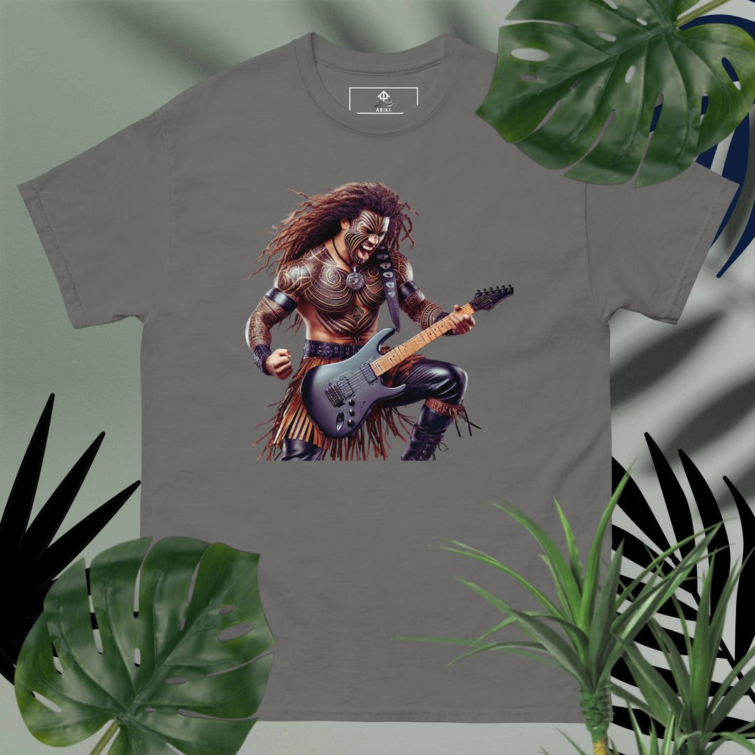 Ariki Brand Heavy Metal Unisex Tees: Maori-inspired Designs for the ...