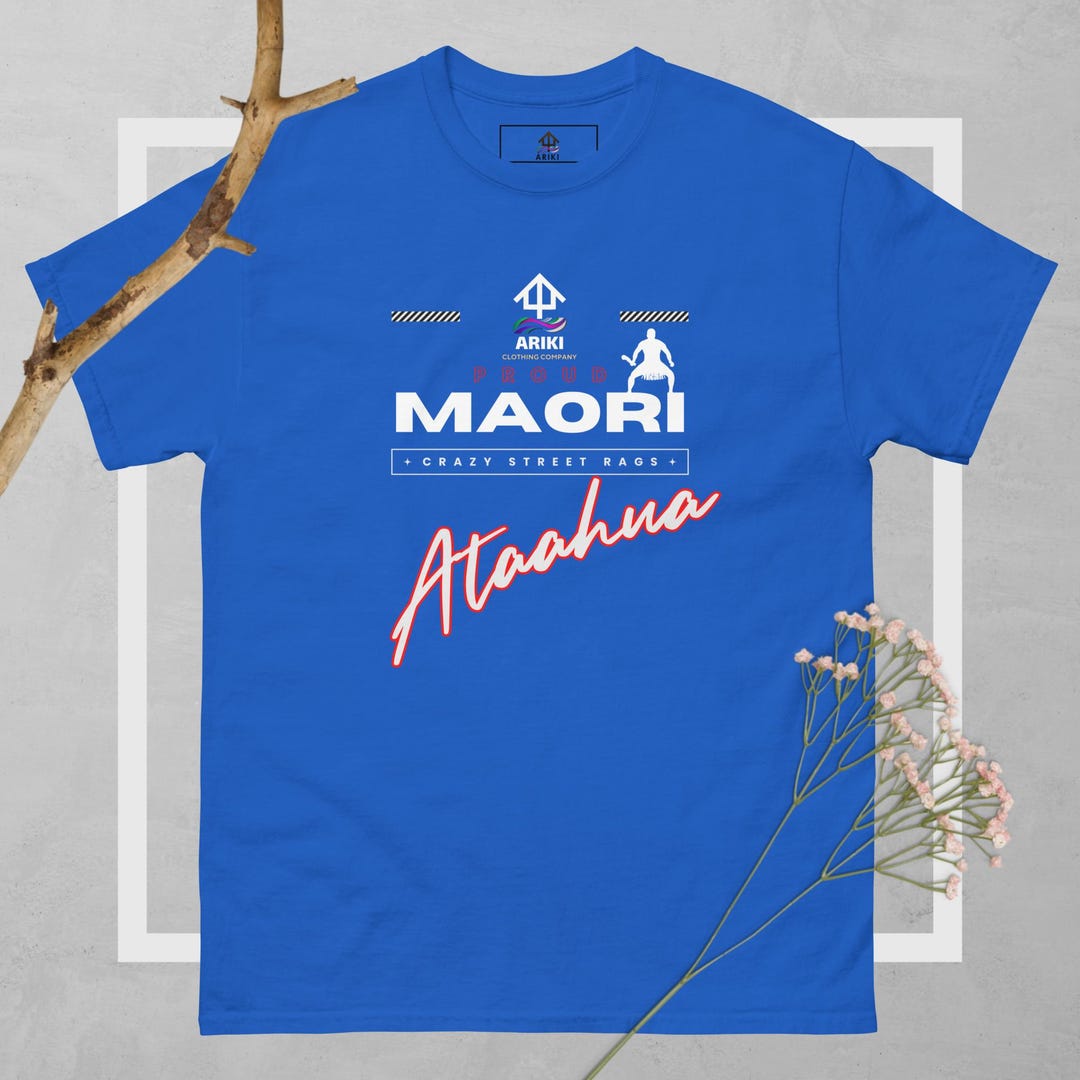 Ariki Brand Logo Unisex Tees: Chic, Maori-inspired "ataahua" Design ...