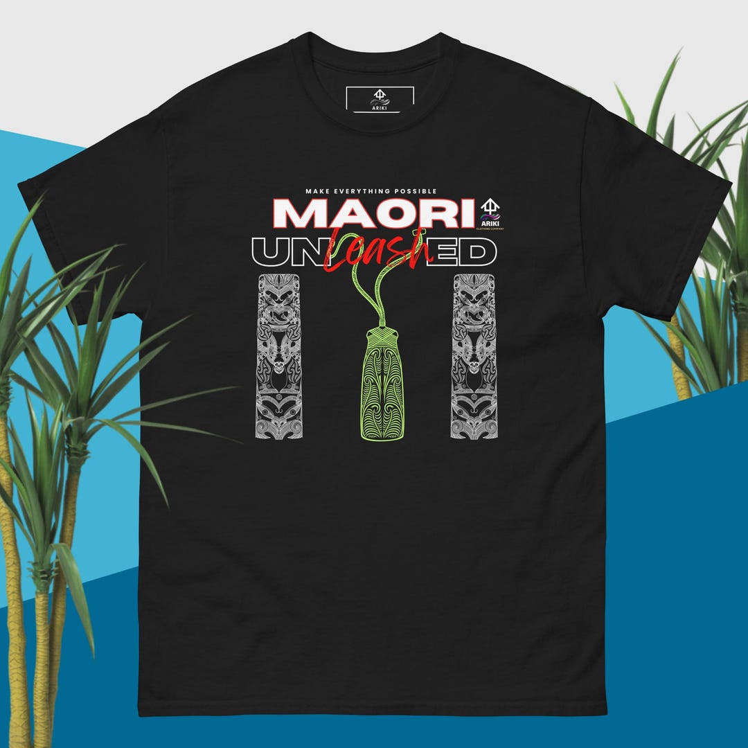 Ariki Brand Maori Tee: Unisex Cotton Graphic Tee - Etsy