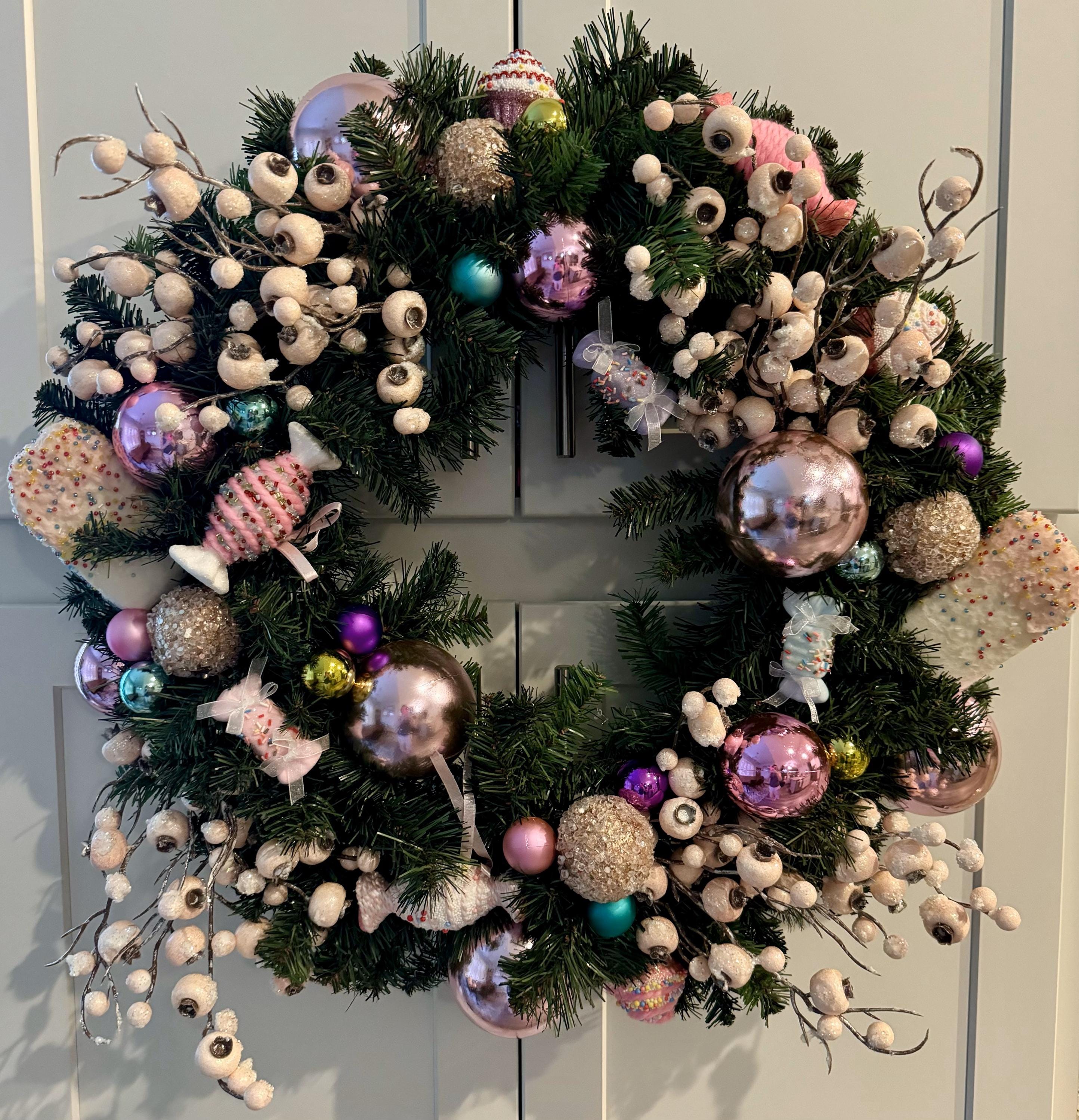 Candy Land Wonderland Wreath - Etsy