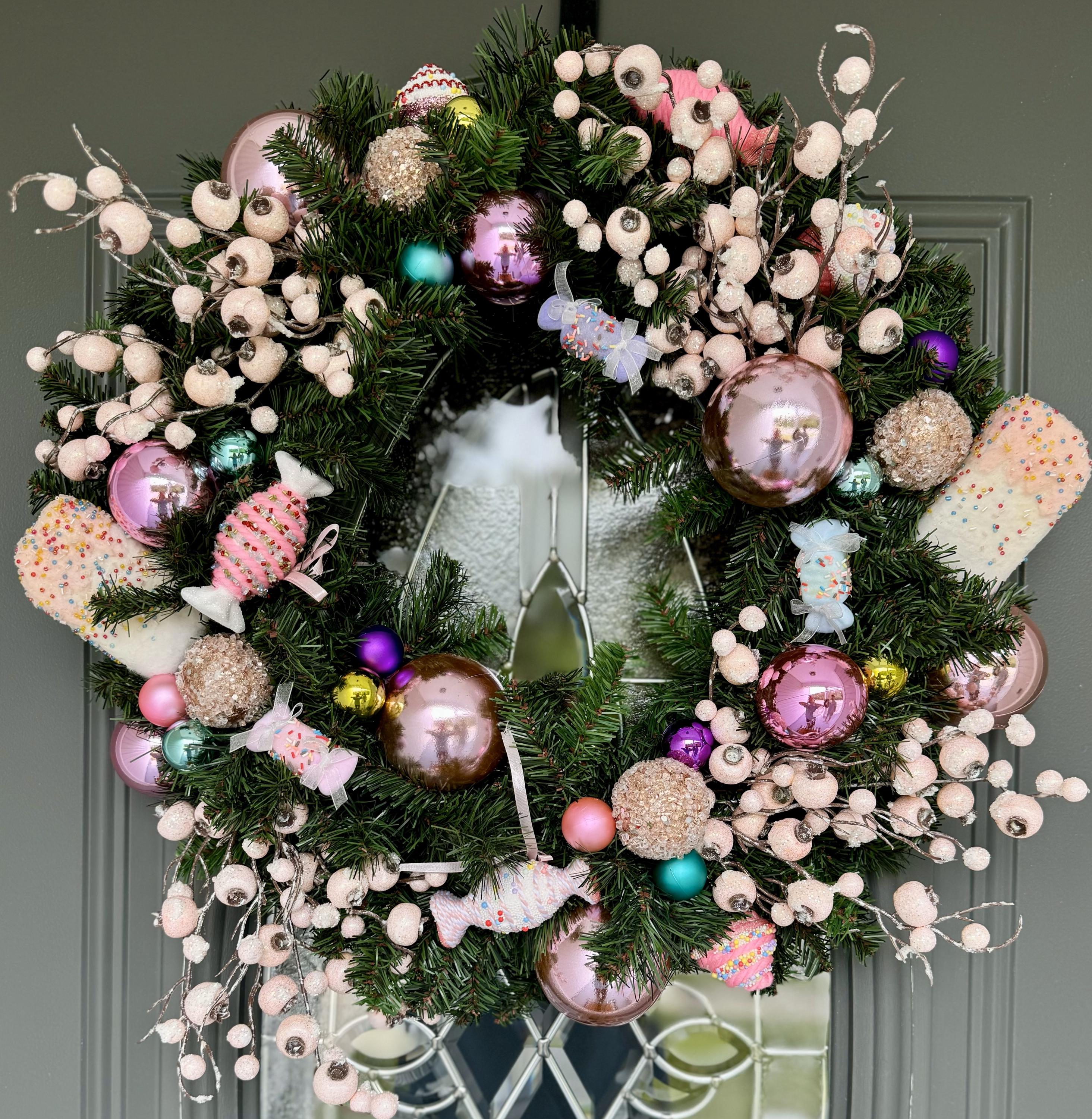 Candy Land Wonderland Wreath - Etsy