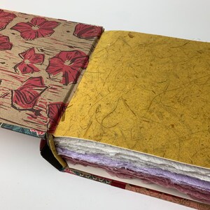 6 X 6 Journal With Handmade Cotton Paper - Etsy
