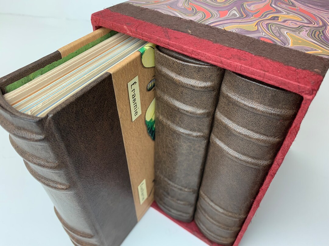 Natural History Journals, Box Set of 3 Fine Art Handbound Journals With ...