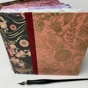 6 X 6 Journal With Handmade Cotton Paper - Etsy