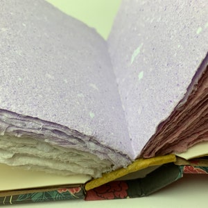 6 X 6 Journal With Handmade Cotton Paper - Etsy