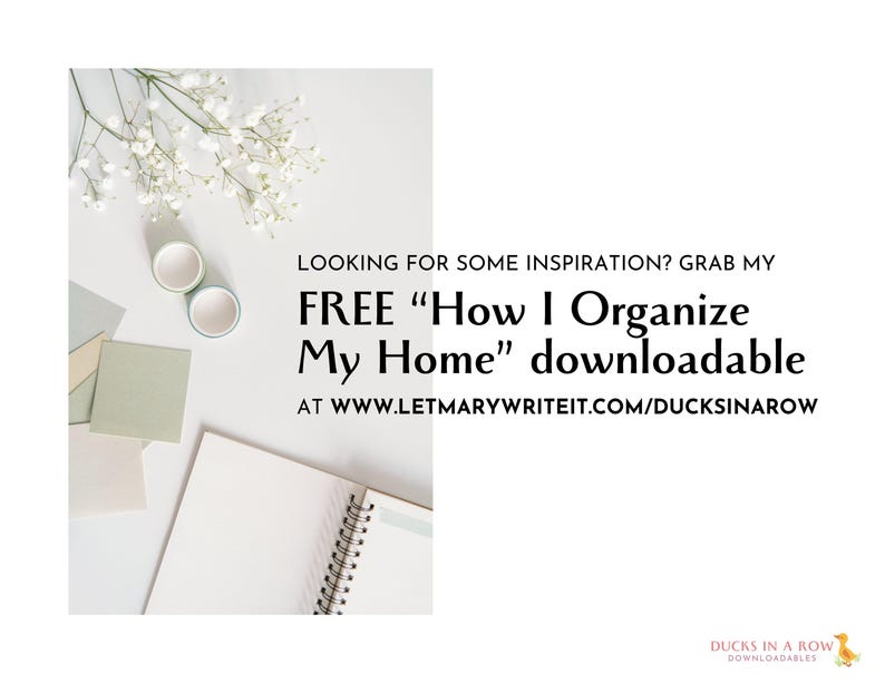 Organize My Week Bundle in Watercolor | Digital Download Calendars ...