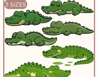 Alligator Embroidery Design, Crocodile Embroidery, Mini Alligator ...