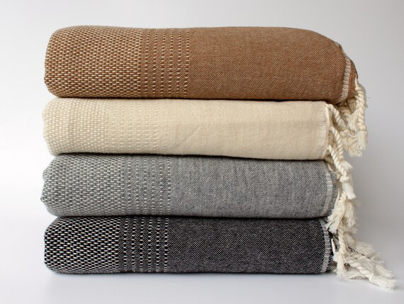 Soft Wool Throw Blanket Merino Wool Sofa Throw Bohemian - Etsy