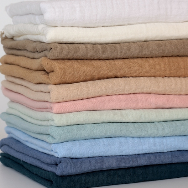 Cotton Crinkle Fabric - Etsy