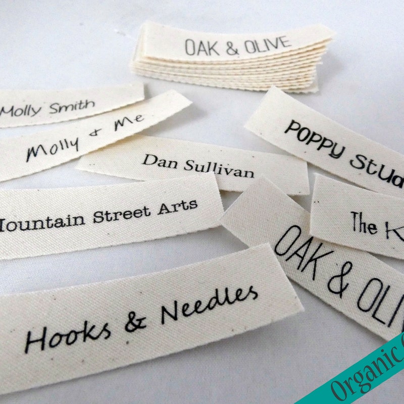 Personalized Sew on Clothing Labels - Etsy