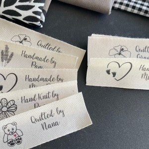 Personalized Labels for Handmade Items. - Etsy