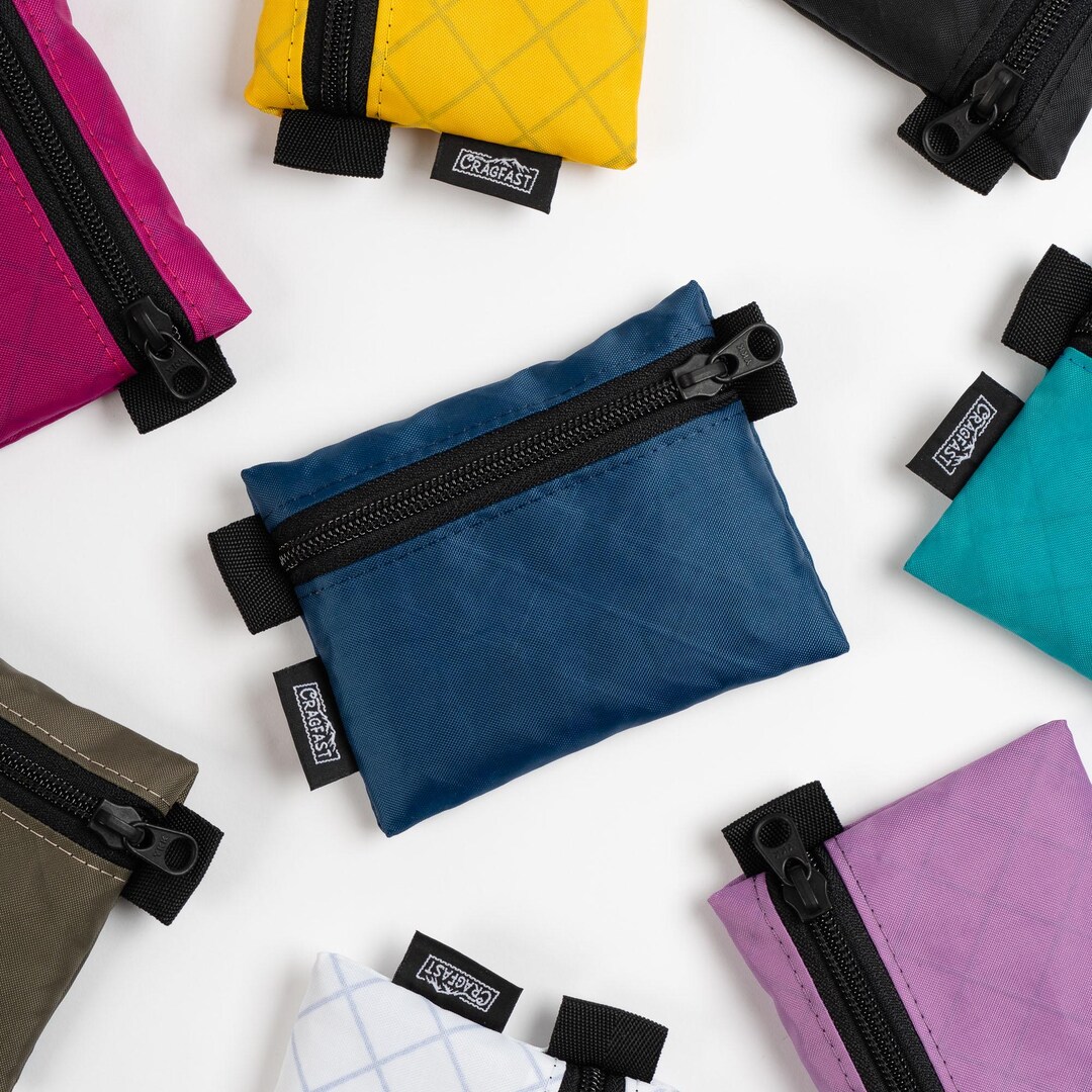 Ultralight Trail Wallet / Hiking Wallet / Zipper Pouch / EDC Pouch ...