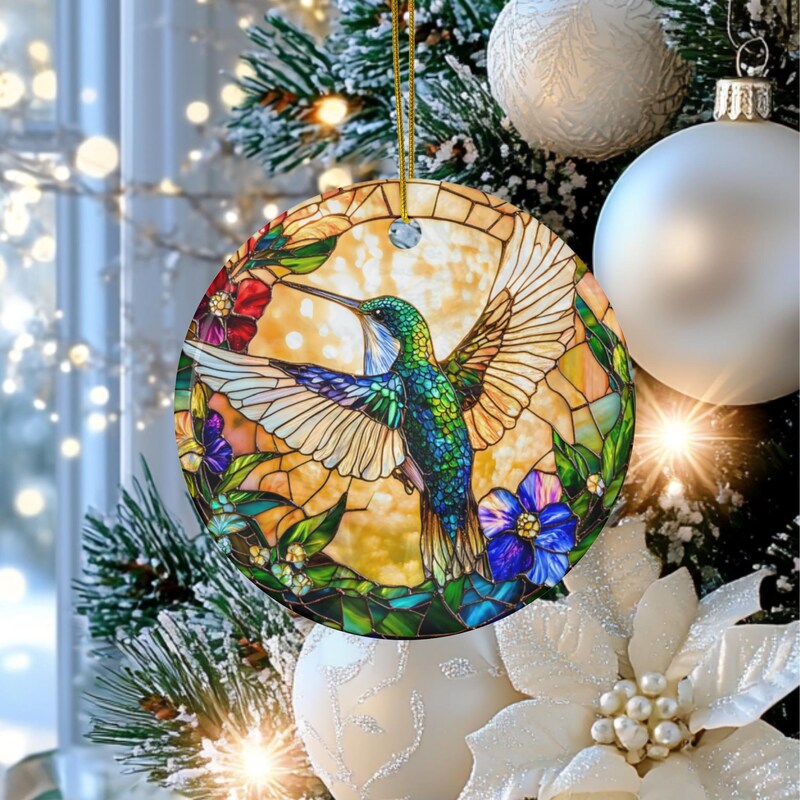 Hummingbird Christmas Tree Ornaments - Etsy