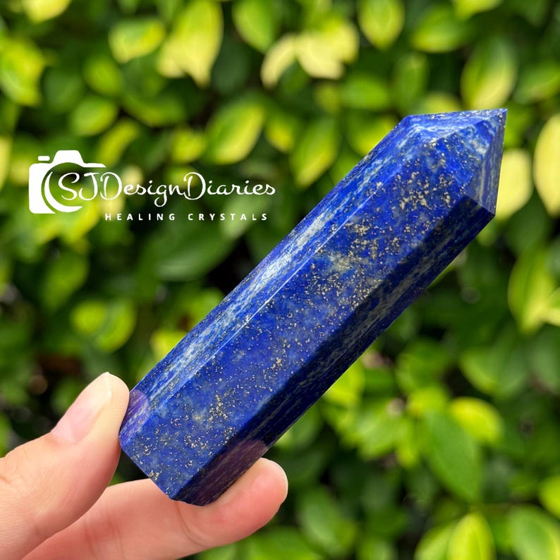 Lapis Lazuli Tower , Wisdom Stone, Metaphysical Crystals,home Decor ...
