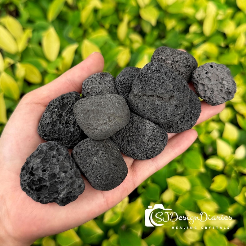 Raw Lava Volcanic Stone | Fire-forged Grounding Crystal | Primordial ...