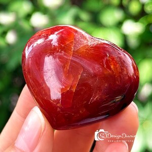 Viral Carnelian Flame, 120-200g, Passion & Manifestation Stone, Home ...