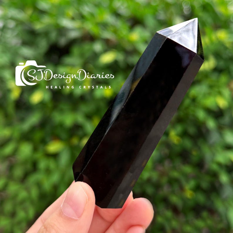 Protection Crystal | Black Obsidian Obelisk | Black Obsidian Tower ...