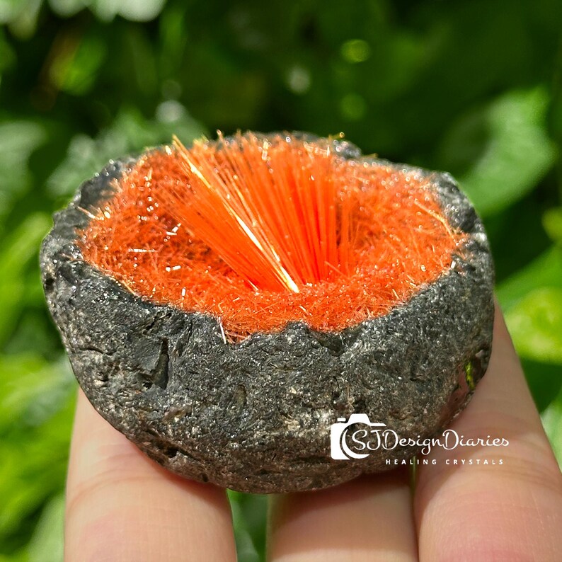 Raw Goethite, Orange Copper Ore, Magnetite Specimen, Mineral Specimen ...