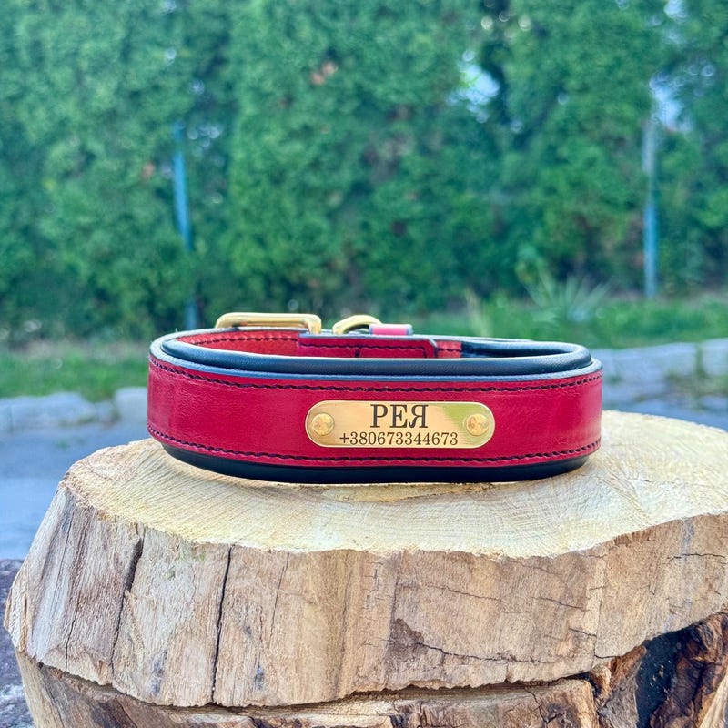 Red Tan Black Plates - Etsy