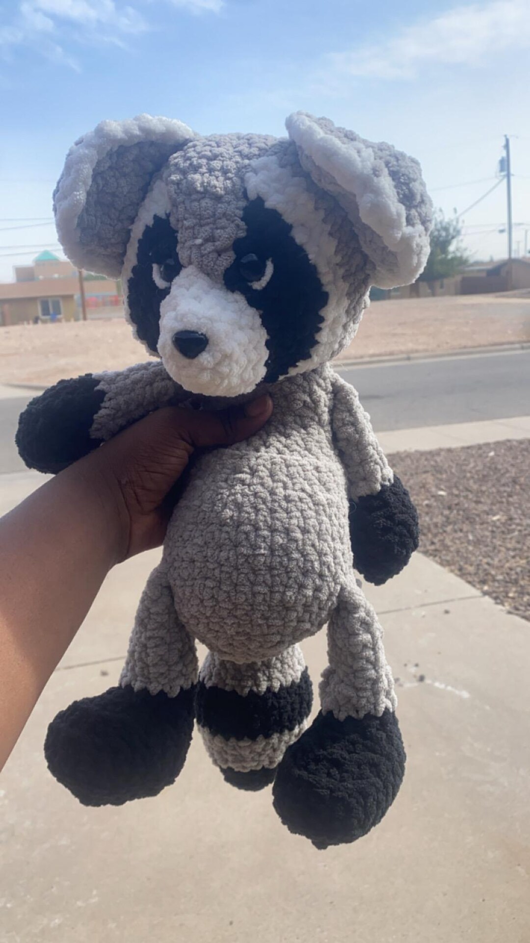 Ricky the Raccoon - Etsy