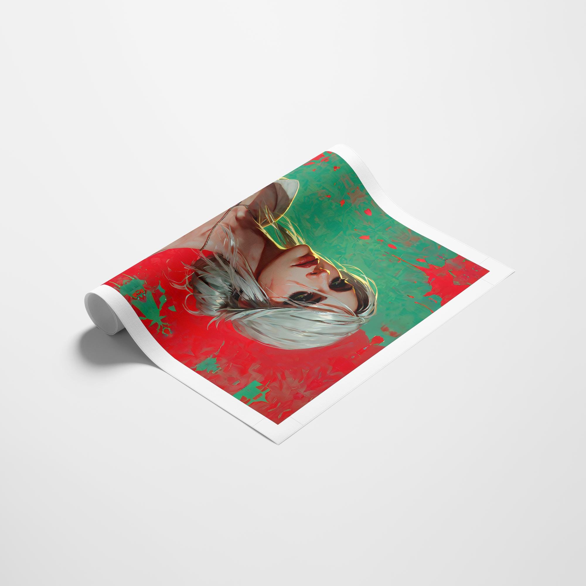 The Witcher IV Wall Decor, Ciri Canvas Print, Ciri Canvas Print, Lion ...