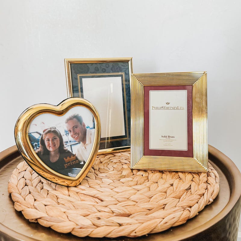 Brass Picture Frame - Etsy