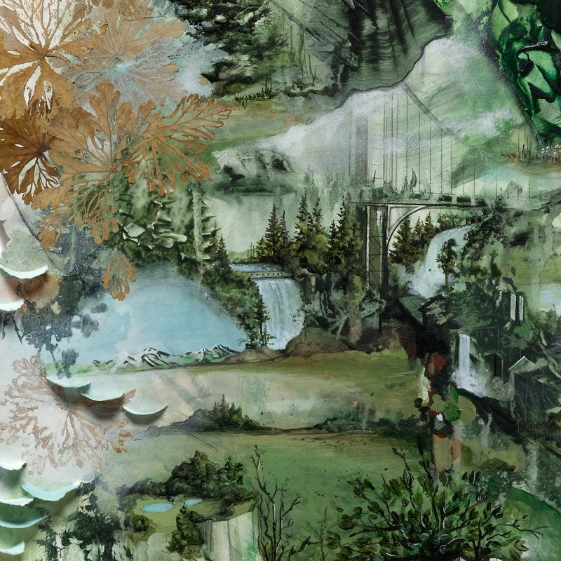 Bon Iver, Bon Iver Album Art Print 7 by Gregory Euclide OFFICIAL - Etsy