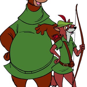 Disney Robin Hood, Robinhood Svg Png Cliparts, Robinhood for Cricut ...