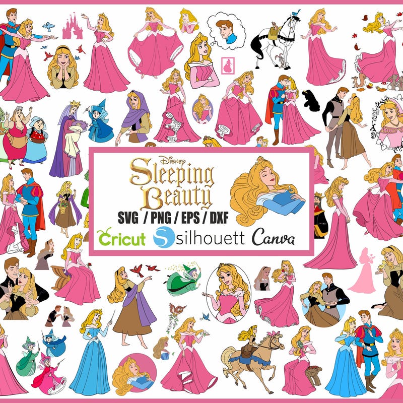Disneyprincess Svg - Etsy