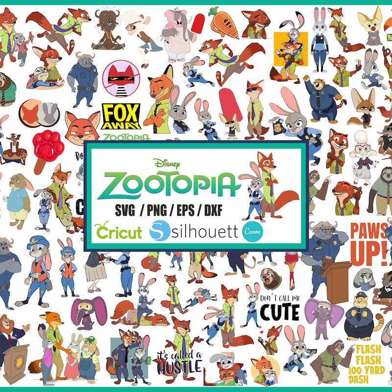 Png zootopia 2 - Etsy España
