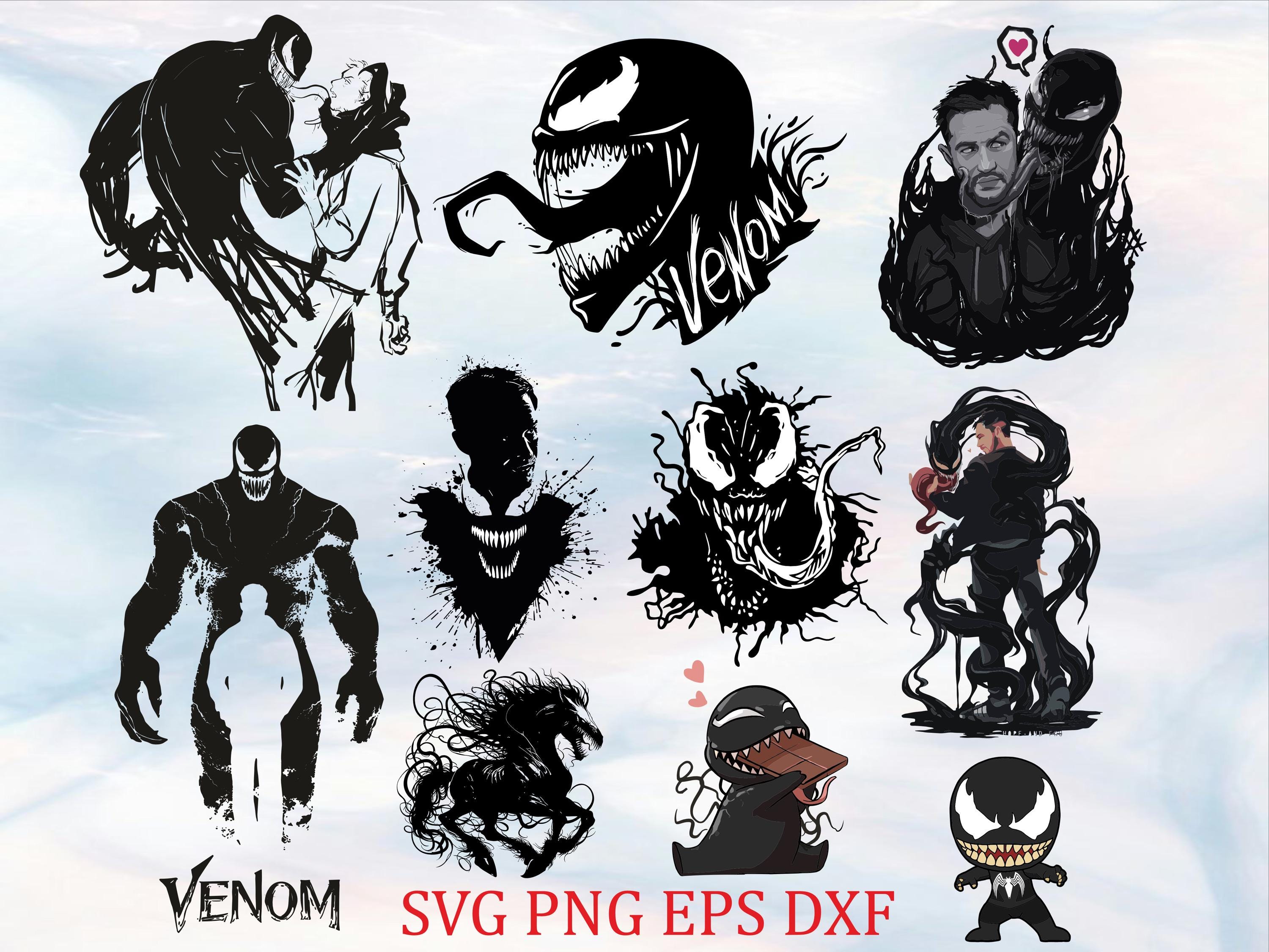 Venom, Movie, Svg, EPS, DFX, PNG, Cricut, Digital Download - Etsy