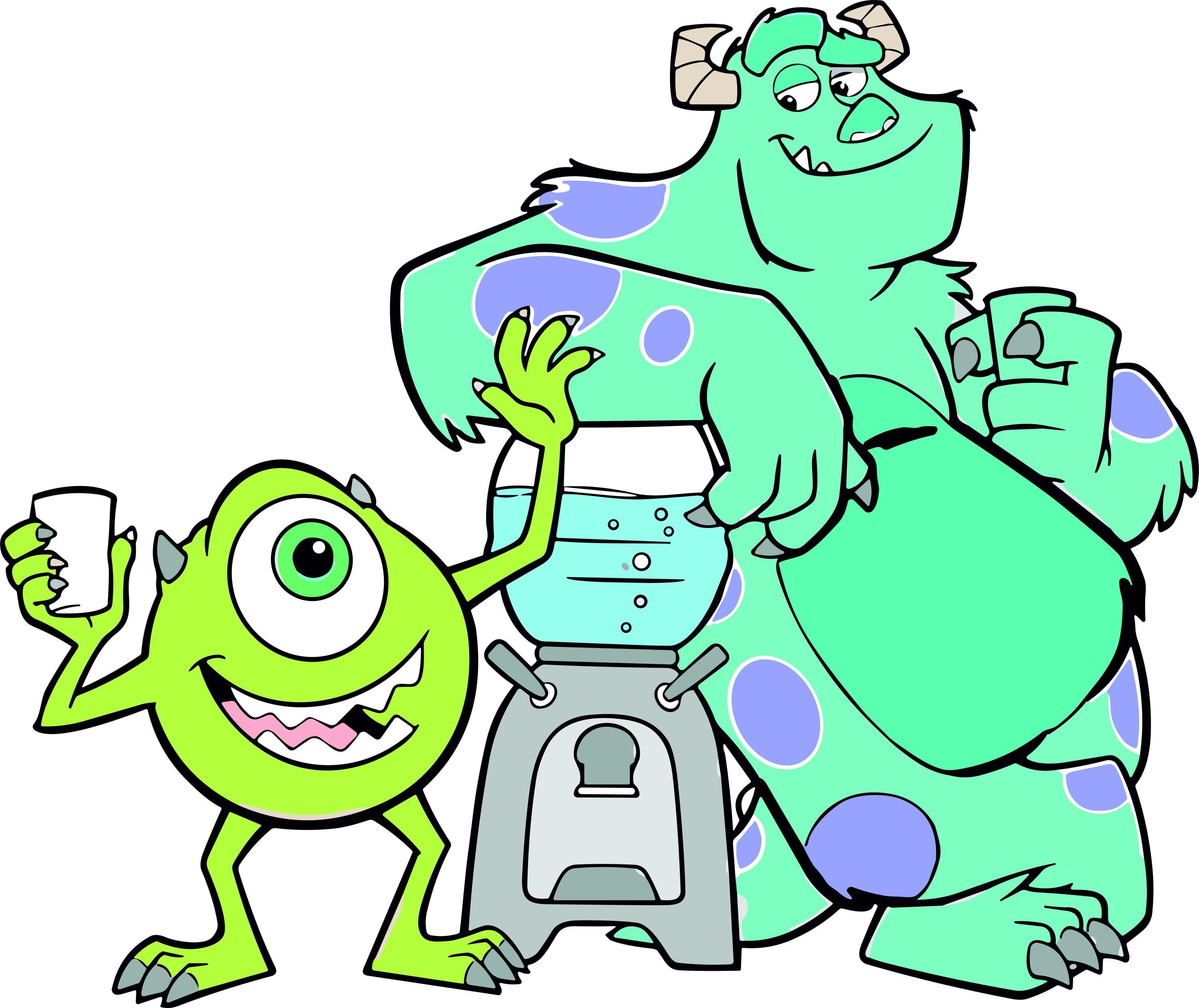 Monsters Inc Clipart Bundle, Monsters Clipart, Monsters Inc Svg Cut ...