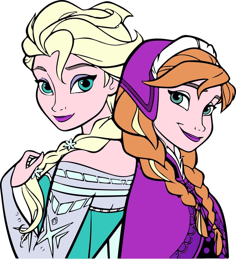 Elsa Svg, Elsa Frozen Svg, Princess Svg, Frozen Elsa Svg, Cute Elsa ...