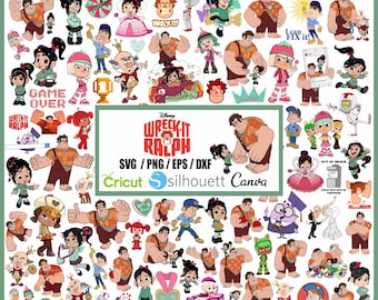 Wreck It Ralph Clipart Png, Mega Bundle, Wreck It Ralph PNG, Wreck It ...