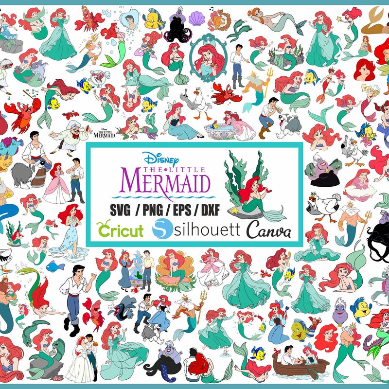 Ariel Pictures Png - Etsy
