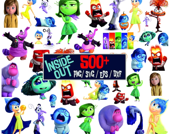 Más de 500 imágenes prediseñadas Png de paquete Inside Out, archivos ...