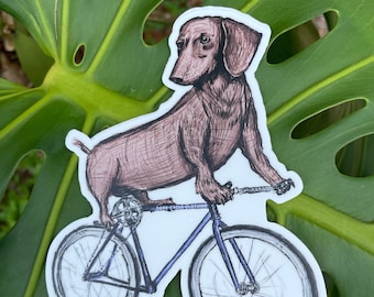 Teckel sticker - Etsy Nederland