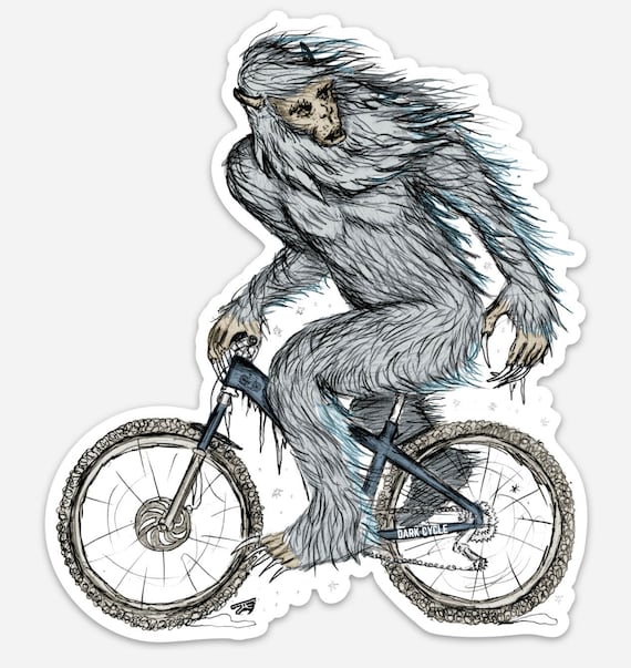 Yeti Sticker Yeti Vinyl Sticker for Laptops Cars Water - Etsy
