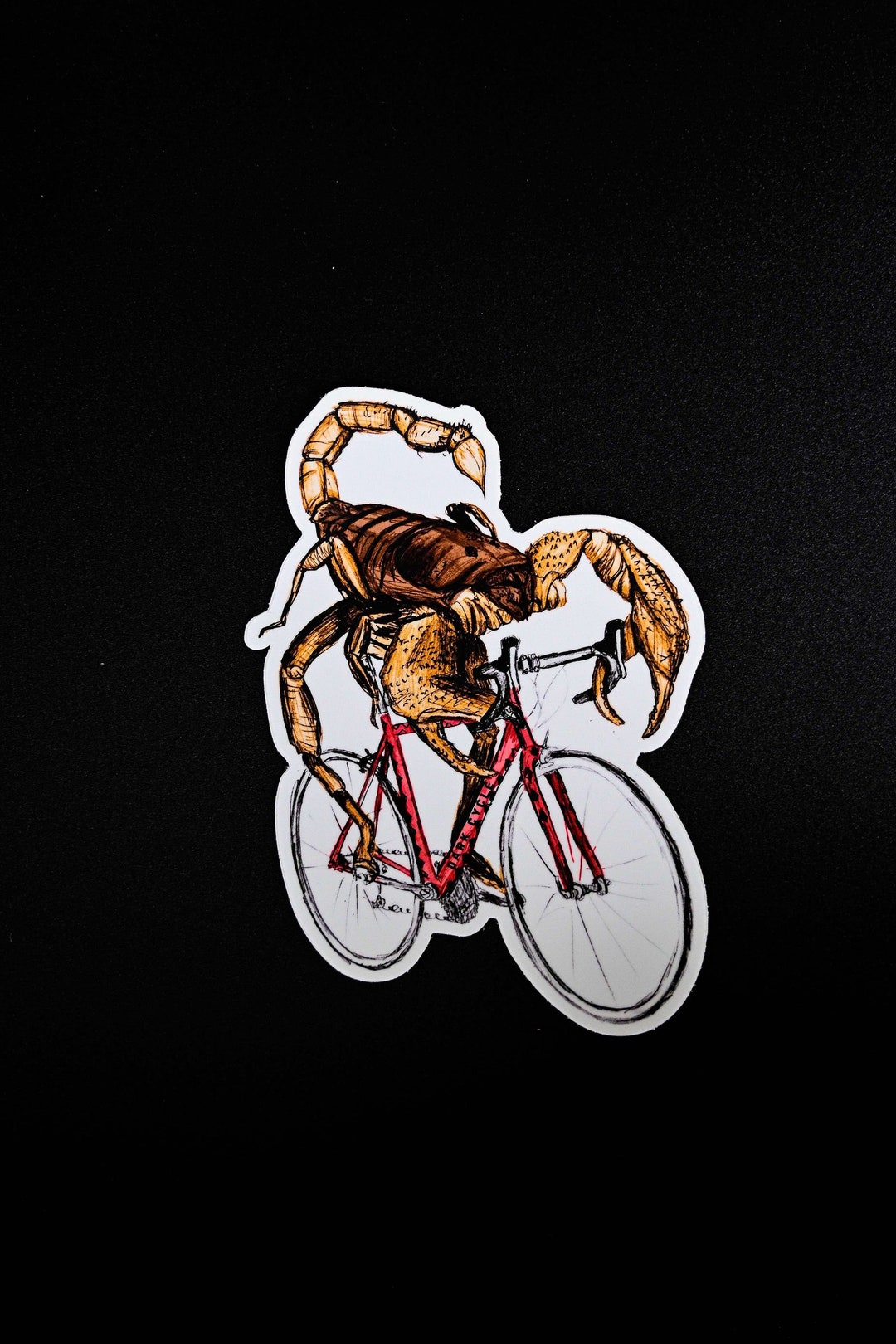 Scorpion Sticker - Scorpion Vinyl Vinyl Sticker for Laptops, Cars ...