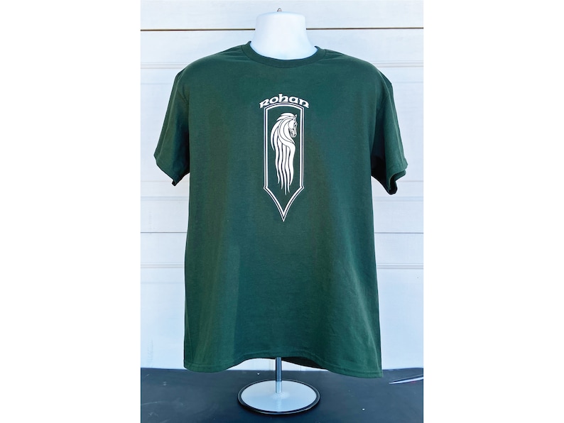 Rohan Banner Horse T-shirt the Lord of the Rings the Hobbit - Etsy