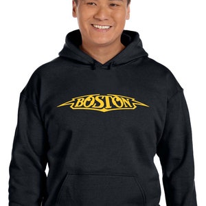 BOSTON Band Hooded Sweatshirt Brad Delp Tom Scholz Concert - Etsy