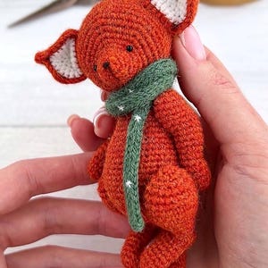 Fox Crochet Pattern, Crochet Fox With Scarf Pattern, PDF English ...
