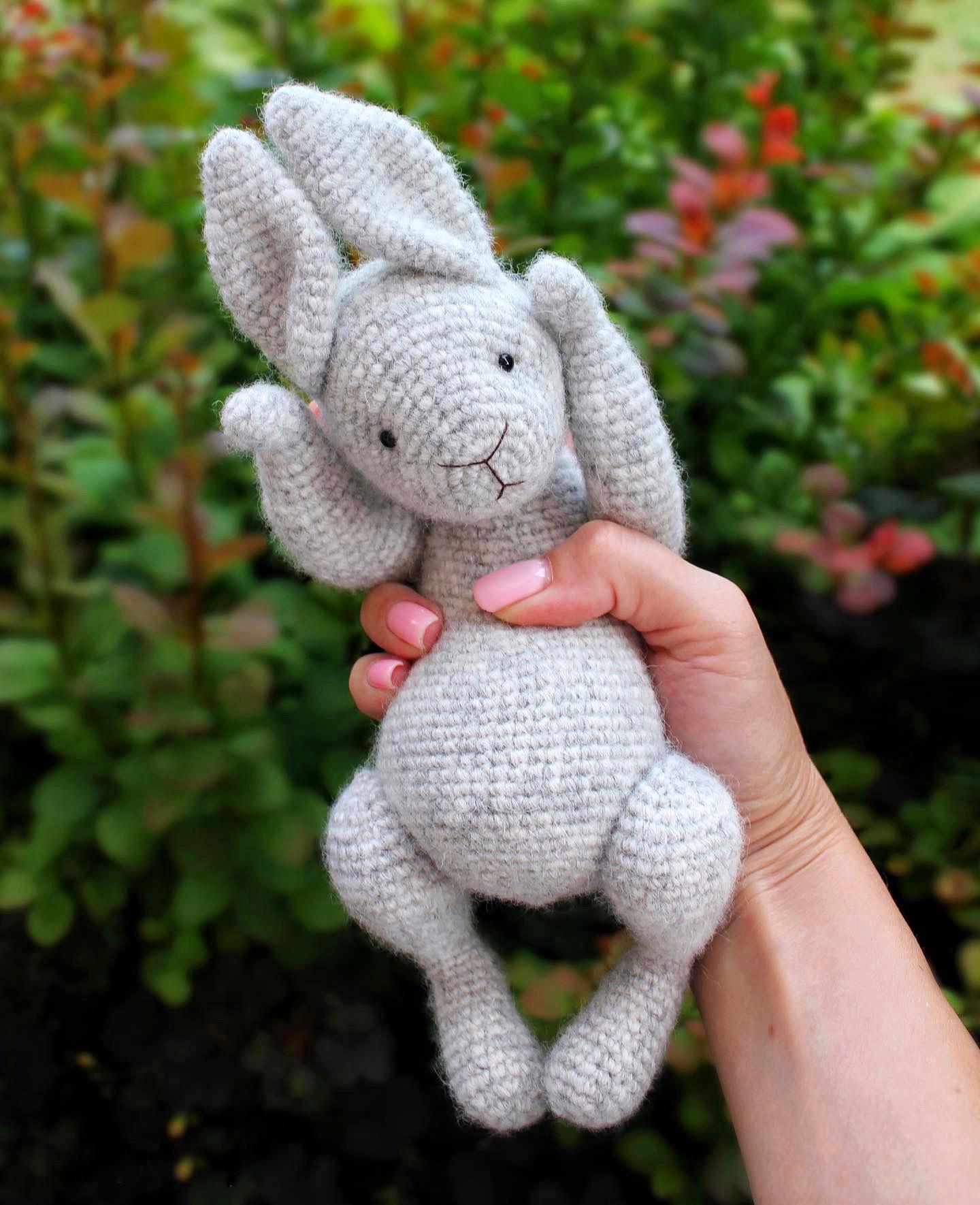Rabbit Crochet Pattern, Amigurumi Rabbit Pattern, PDF English Pattern ...
