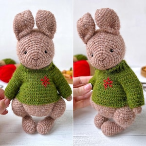 Toy Sweater Crochet Pattern, Crochet Sweater for Doll, PDF English ...