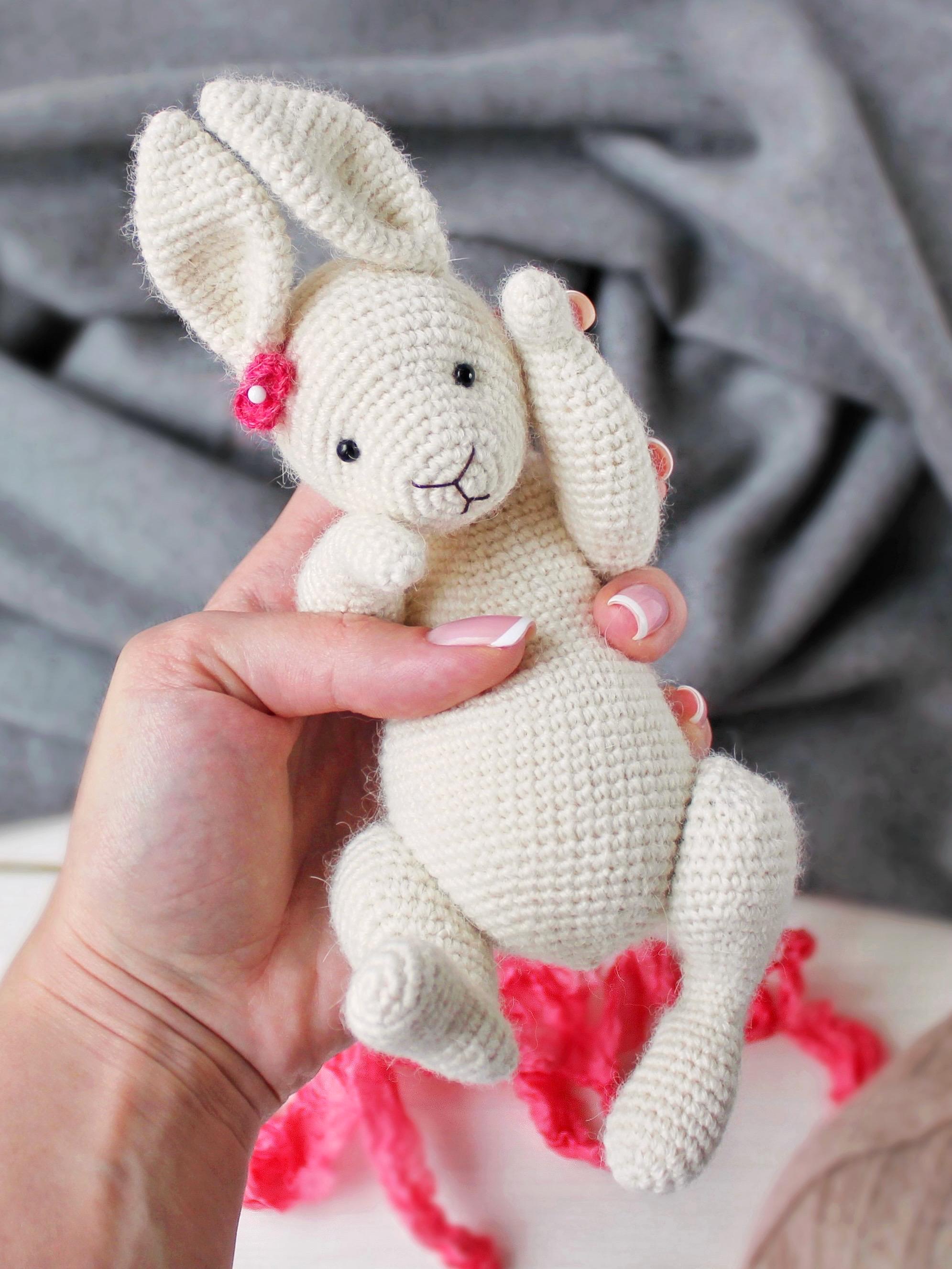 Rabbit Crochet Pattern, Amigurumi Rabbit Pattern, PDF English Pattern ...