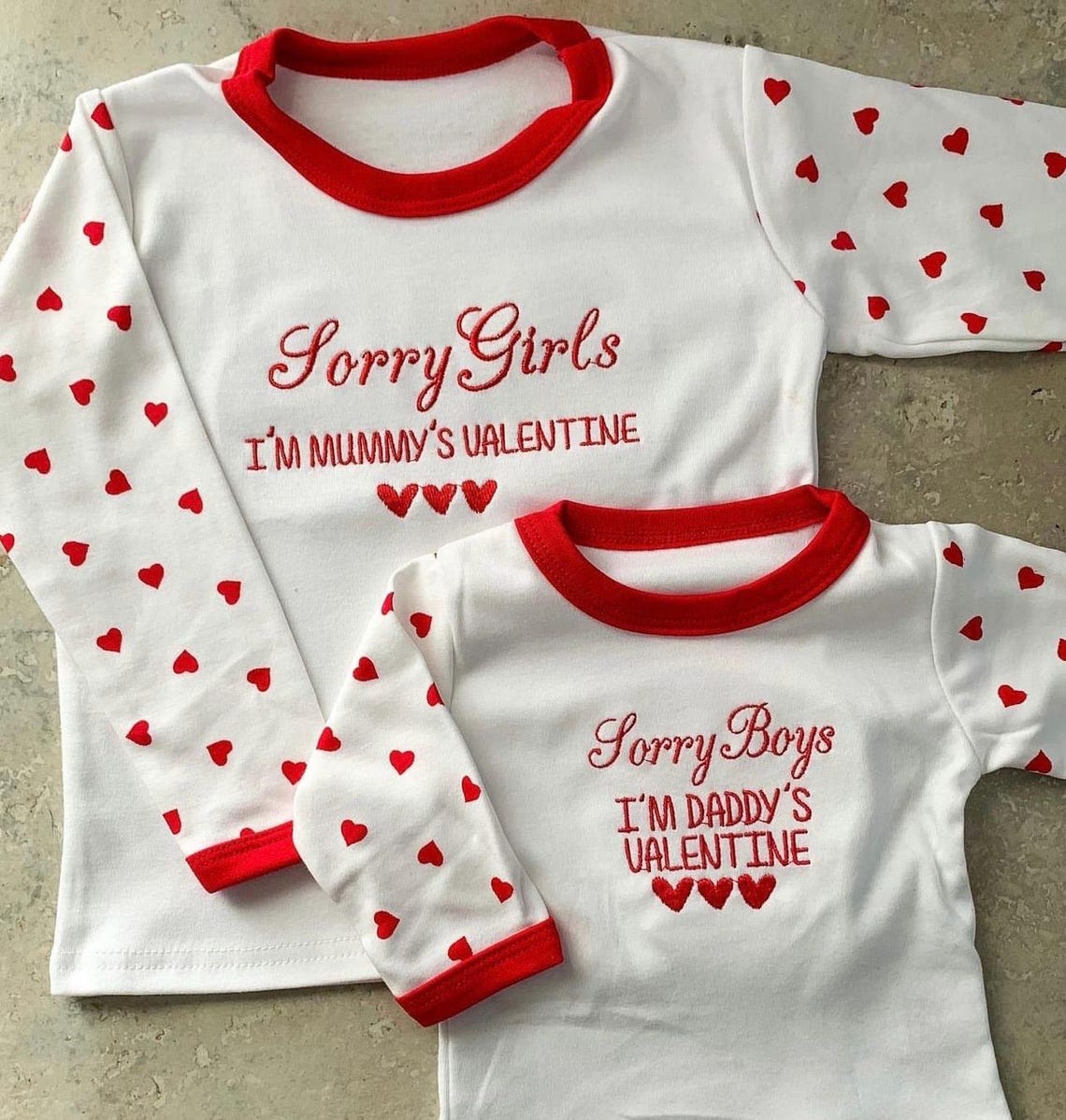 Im Mummy's/daddy's Valentine Set | Jumper | Hoodie | Loungewear ...