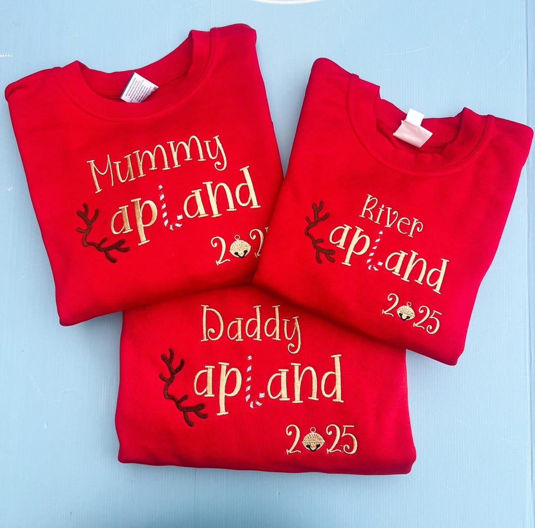 Personalised Lapland Design | Lapland Trip | Sweatshirt | Jumper ...