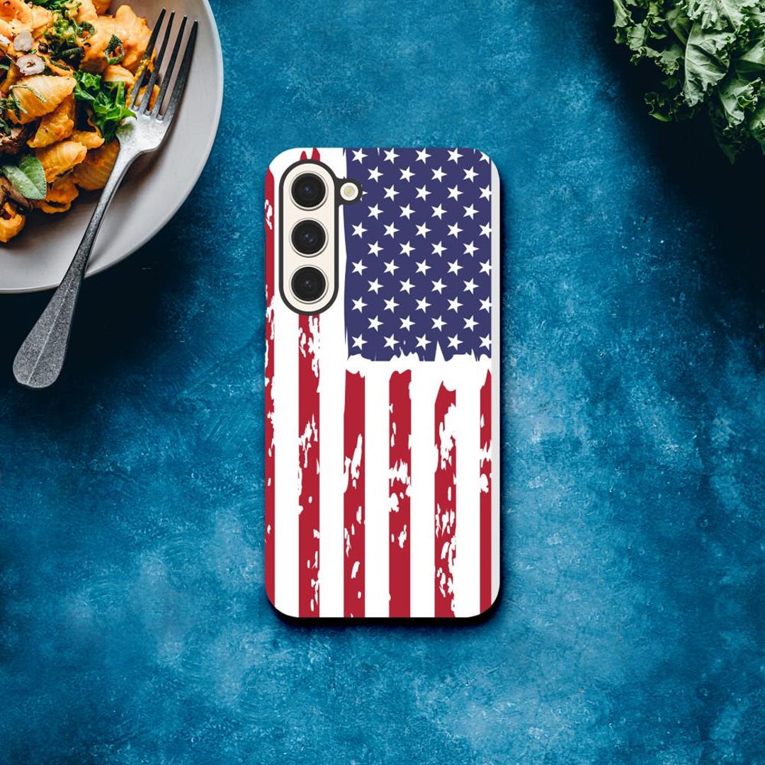 American Flag Android Phone Case: Patriotic USA Pride, Durable Tough ...